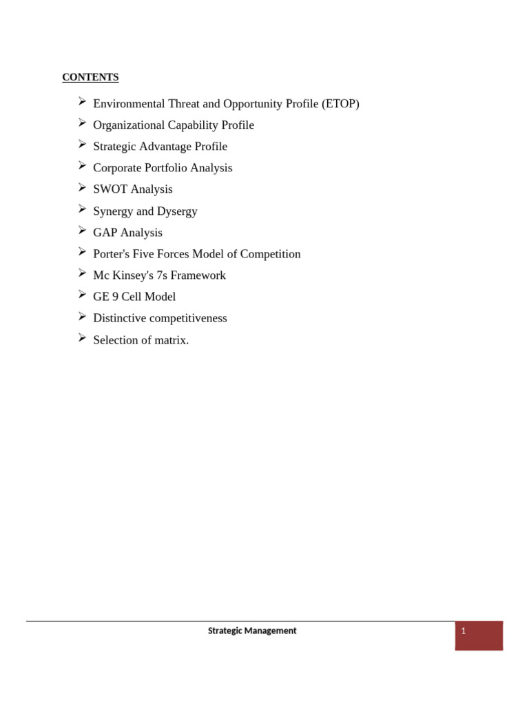 Strategic Management - Basic Theories | PDF | Strategic Management ...