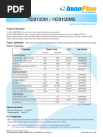 HDPE 5502 Technical Data Sheet | PDF | Materials | Physical Sciences