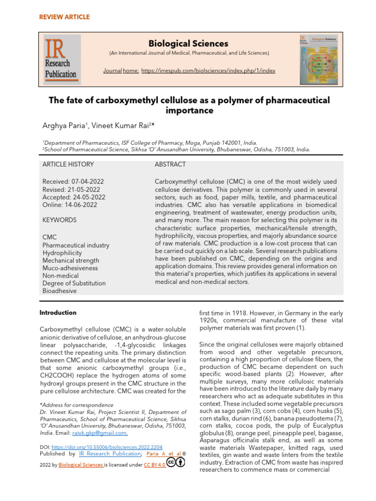 Review Paper 1 (2022) | PDF | Textiles | Polymers