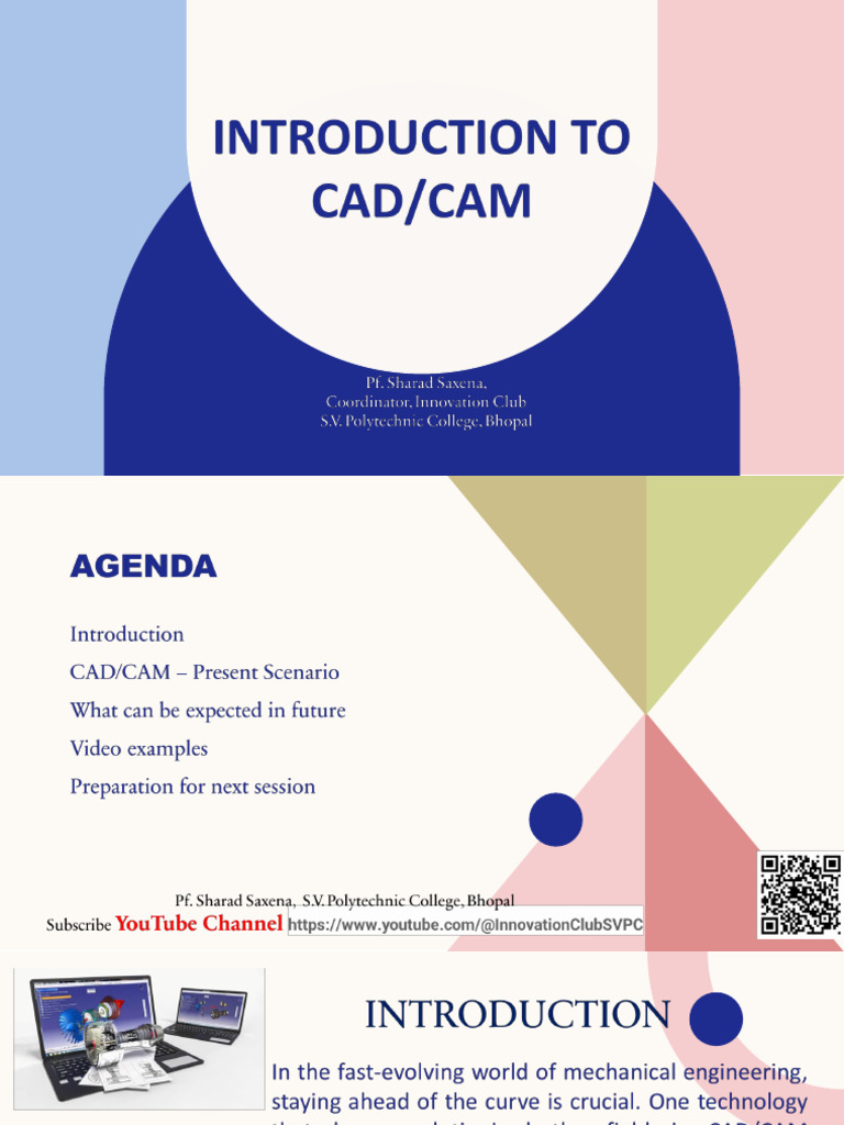 Introduction To CAD CAM | PDF