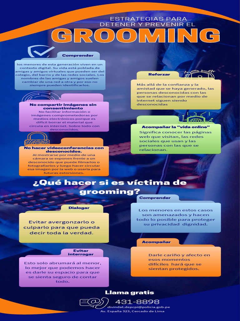 Estrategias para Detener y Prevenir El Grooming | PDF | ciberespacio