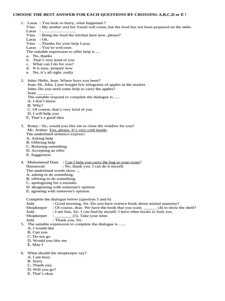 Soal B.ing Xii Ambk 2024 | PDF | Language Arts & Discipline | Self-Improvement