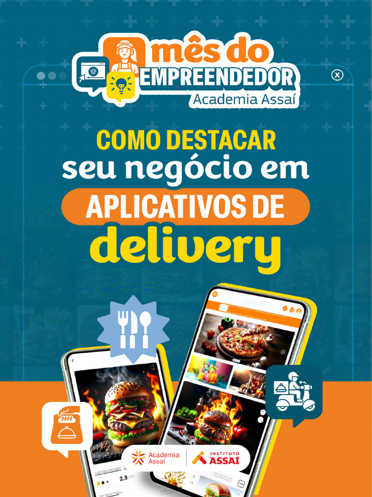 Academia Assai Guia Como Destacar Seu Negocio em Apps de Delivery | PDF ...