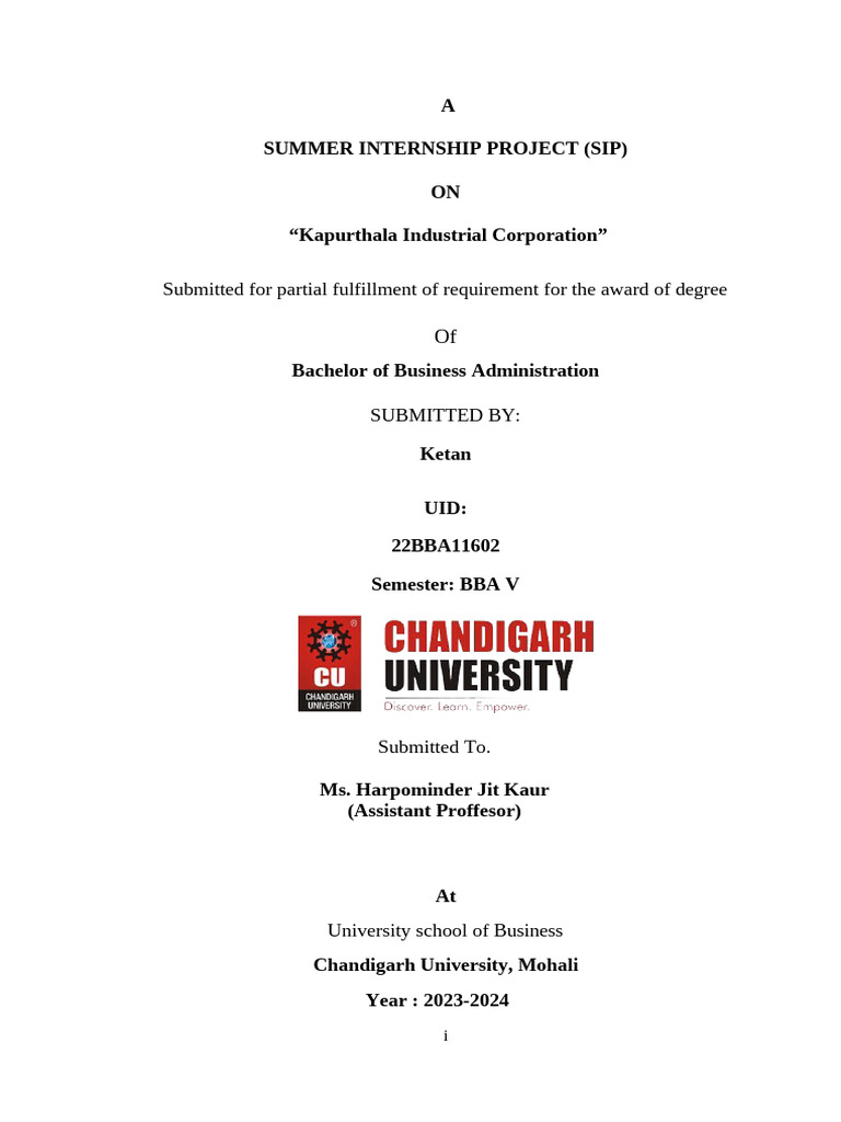 Kapurthala Report | PDF | Channel Access Method | Information And Communications Technology