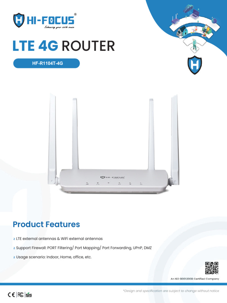 Router: Lte 4G | PDF