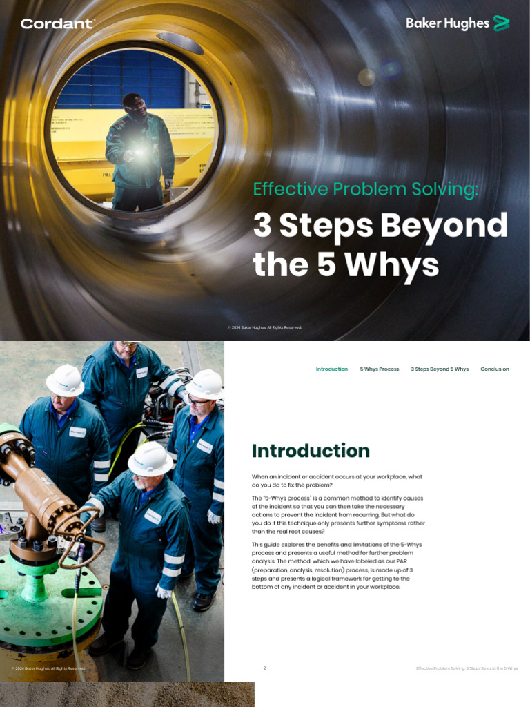 Effective Problem Solving - 3 Steps Beyond 5 Whys | PDF | Cognition