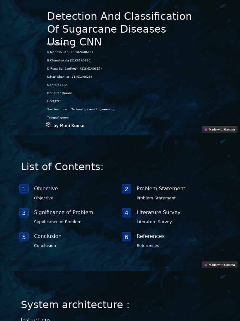 Sugarcane Leaf Disease Detection A Deep Learning Approach Pdf
