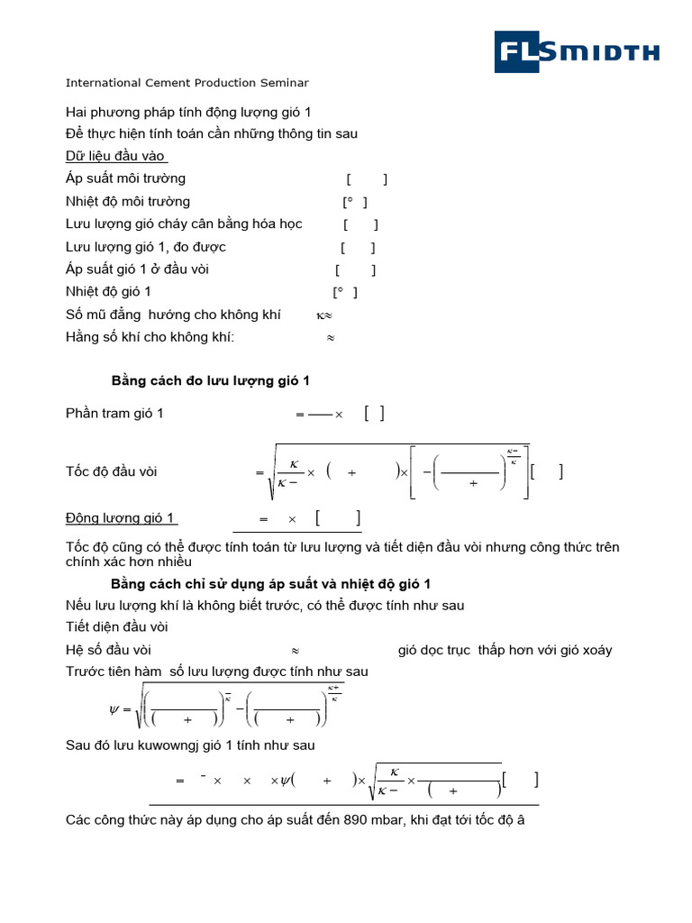 205 Exercise Primary Air Calculations v1 - VN | PDF