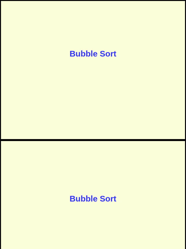 Bubble Sort | PDF | Algorithms And Data Structures | Algorithms Bubble Sort | PDF | Algorithms And Data Structures | Algorithms