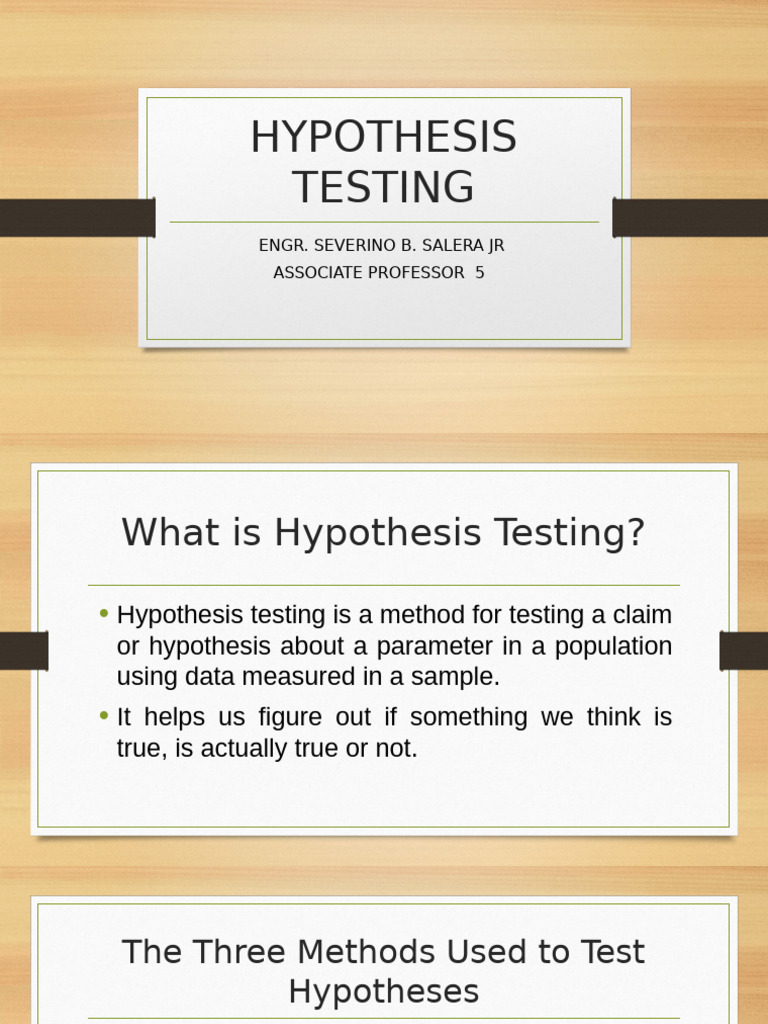 Hypothesis Testing 2 | PDF | P Value | Student's T Test