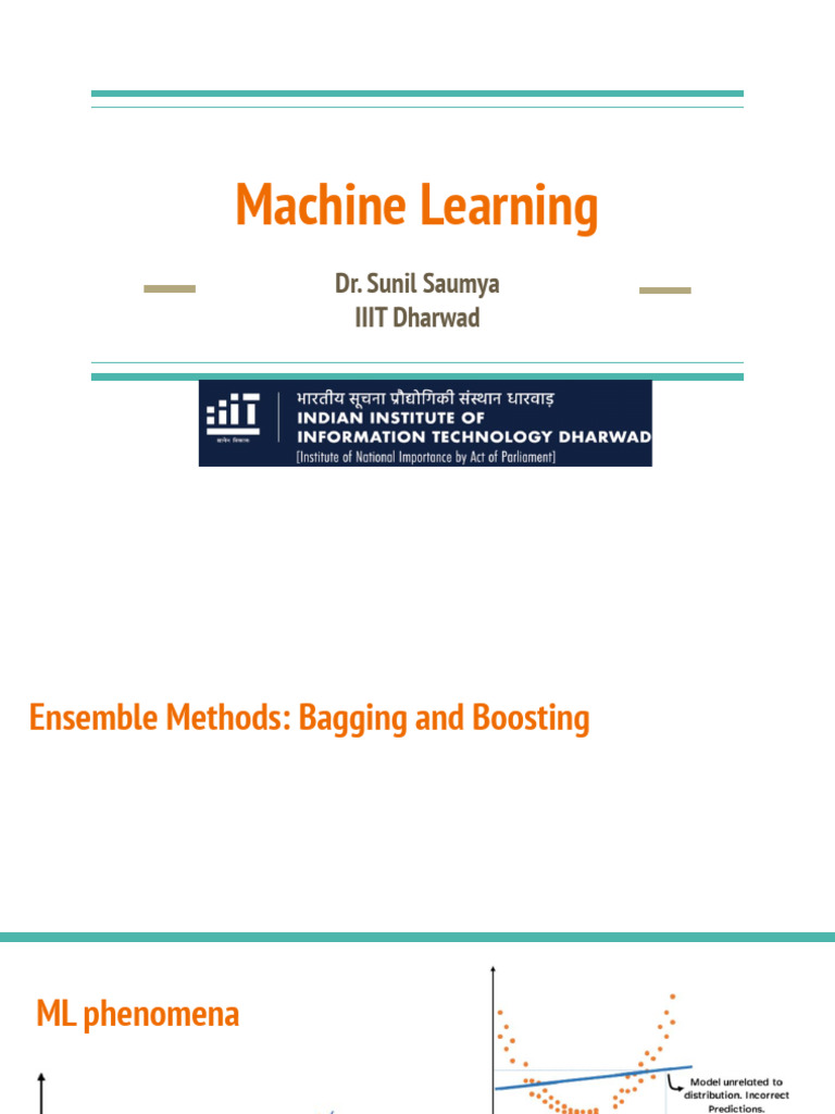 ML-Unit I - Ensemble Methods | PDF | Machine Learning | Applied Mathematics