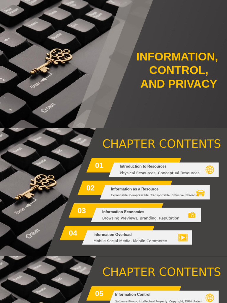 Information Control and Privacy | PDF | Copyright Infringement ...