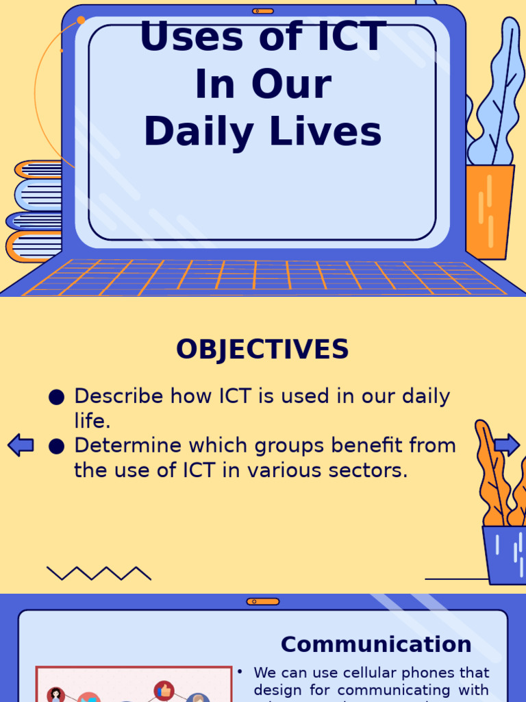 Uses of ICT in Our Daily Lives | PDF | Educational Technology ...