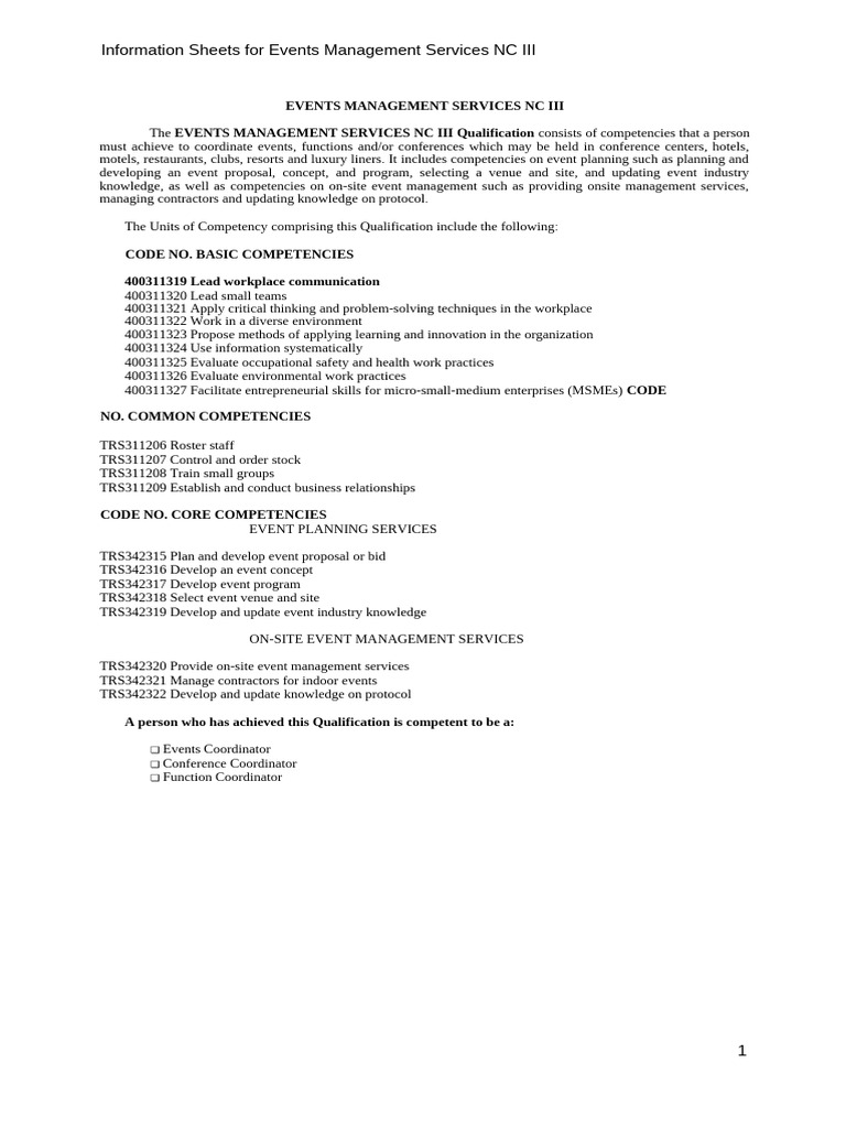 Basic 3 EVM NCIII Apply Critical Thinking and Problem-Solving ...