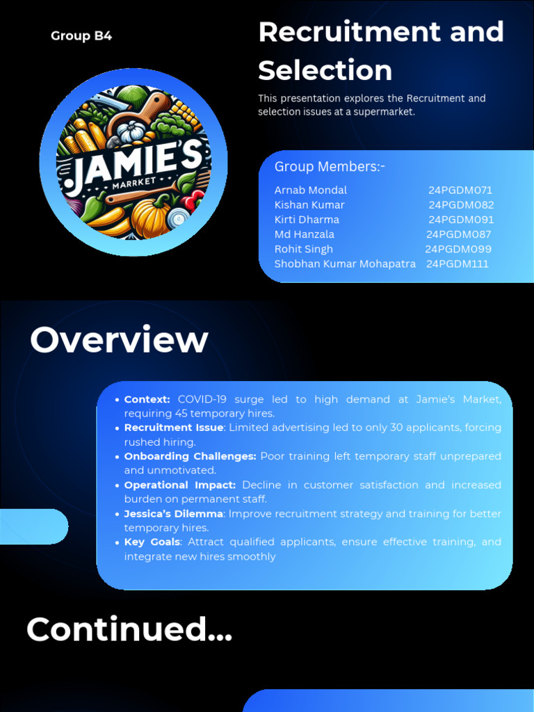 Group B4: Recruitment and Selection | PDF | Recruitment | Labor