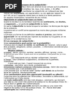 Tableau Des Modalisateurs | PDF | Verbe | Linguistique