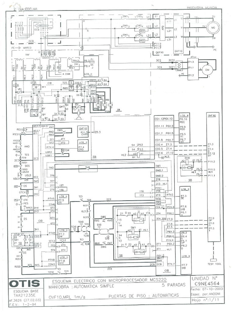 Mcs 220 0vf CIBII 2003 | PDF