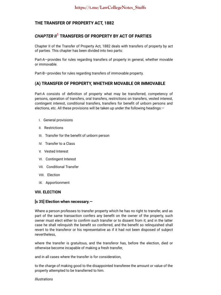 Section 35 | PDF | Property | Will And Testament