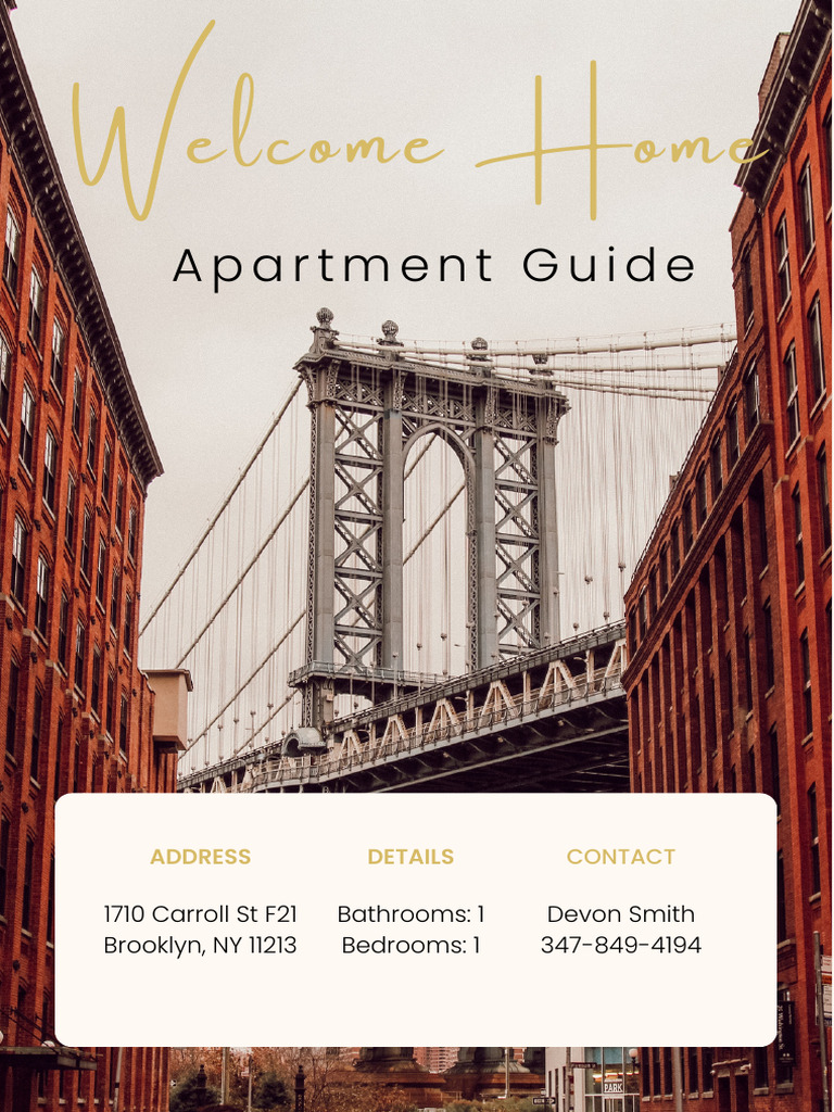 Apartment Guide: Welcome Home | PDF