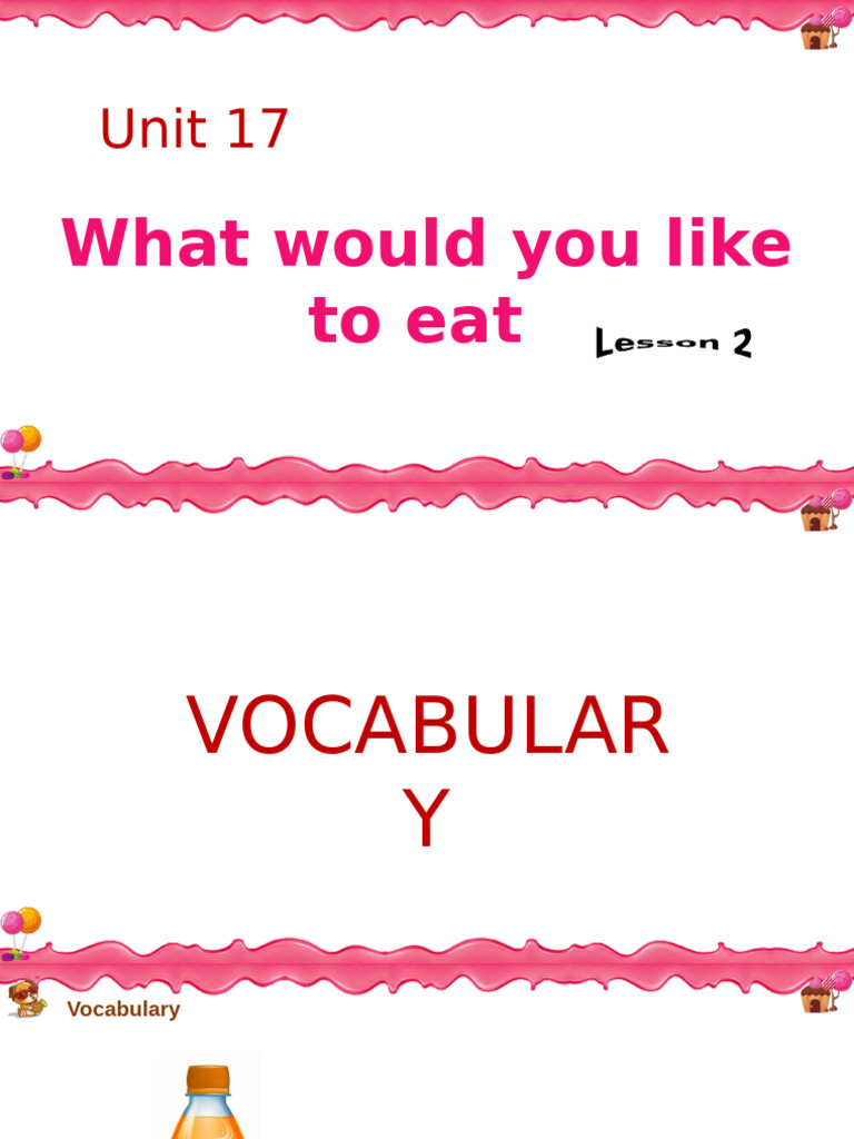 Food Vocabulary and Grammar Practice | PDF | Foods | Cuisine