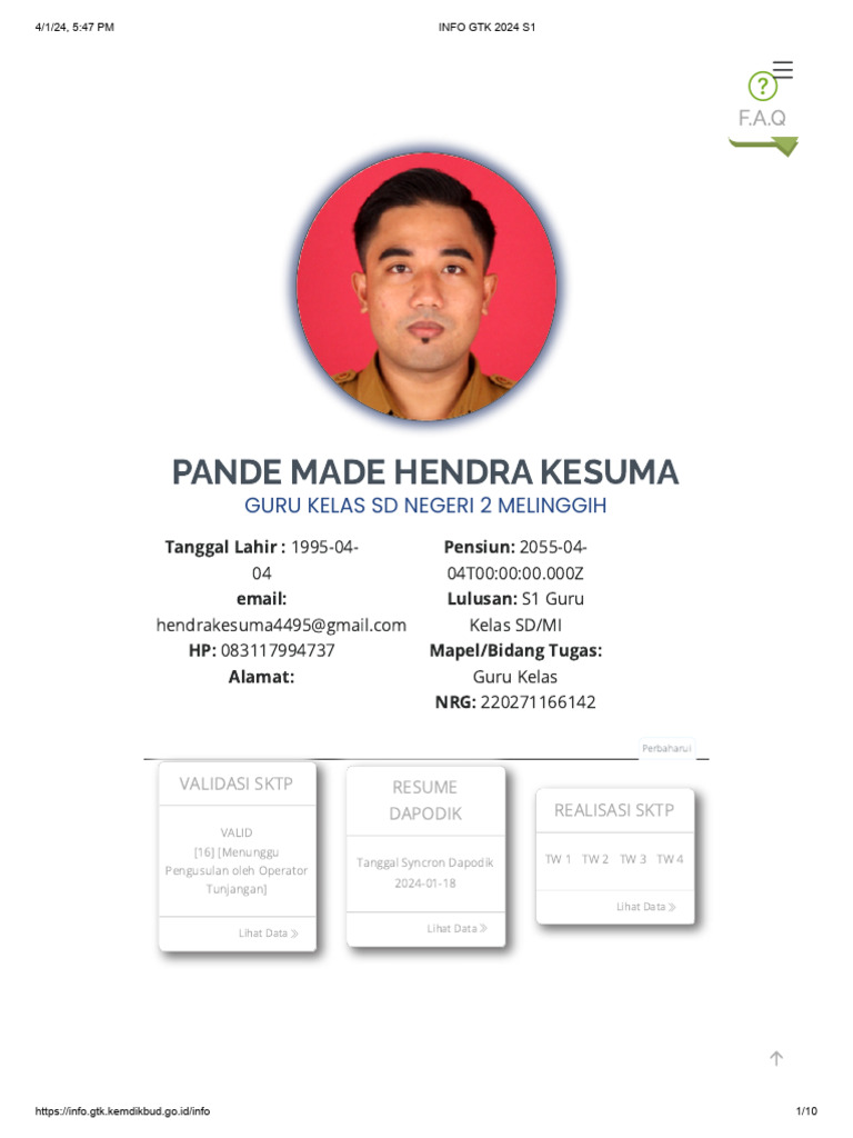 INFO GTK Pande Hendra Kesuma 2024 | PDF