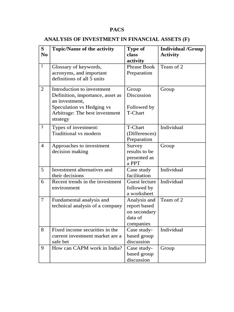 Pacs Aifa | PDF | Investing | Valuation (Finance)