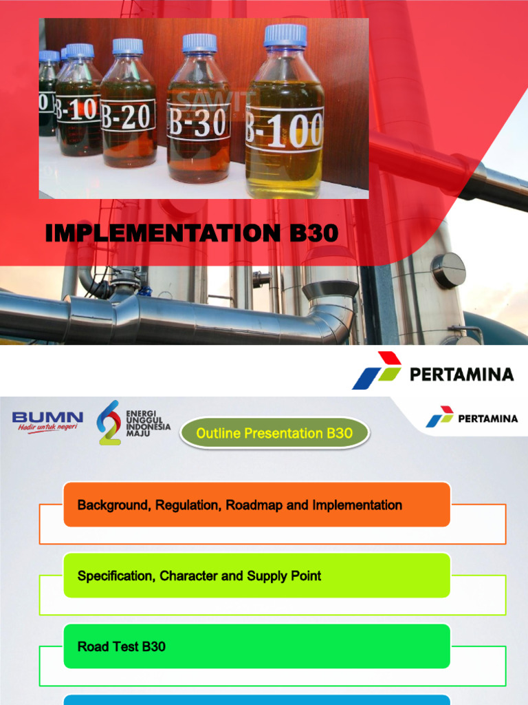 PERTAMINA - Biodiesel Fuel & Technical Rev 4 - in English For BJP | PDF ...