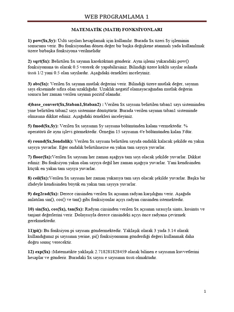 ADA203 - Hafta6 Ve Hafta7 | PDF