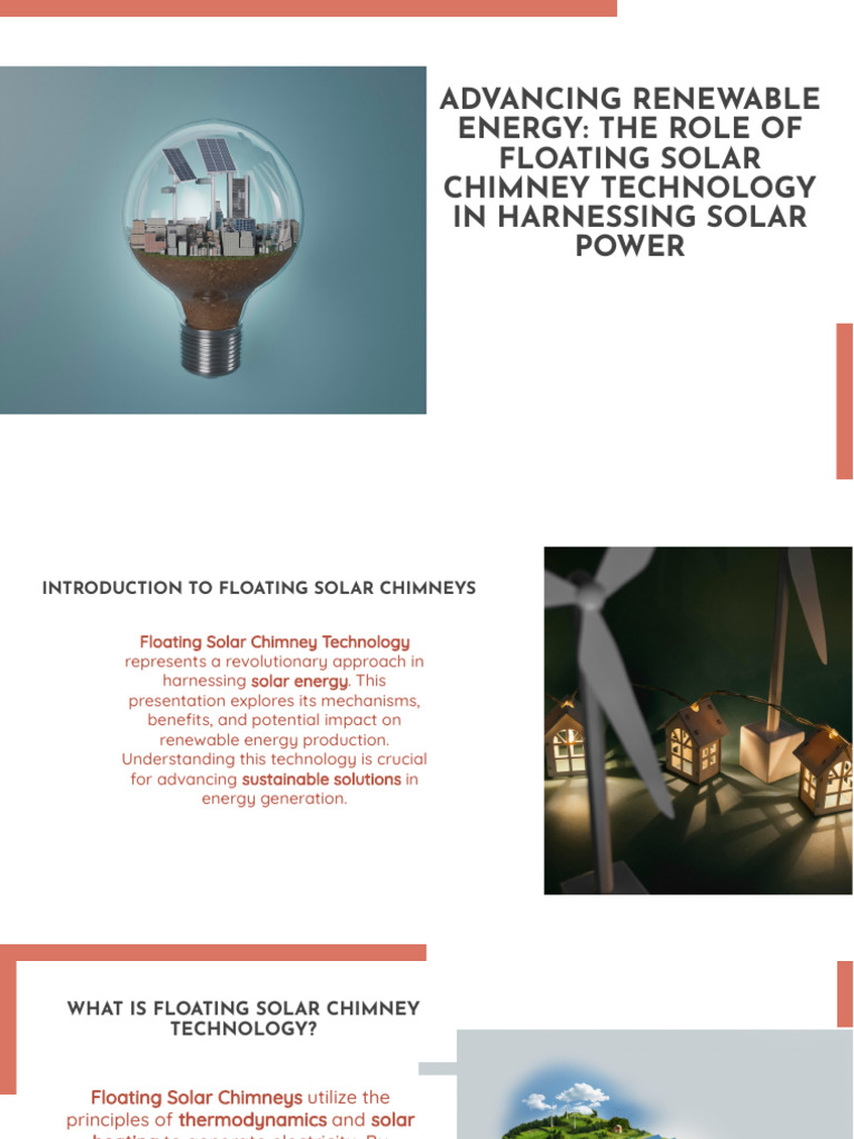 Slidesgo Advancing Renewable Energy The Role of Floating Solar Chimney ...