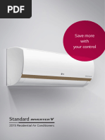 LG Single Package Catalogue | PDF | Air Conditioning | Power Inverter