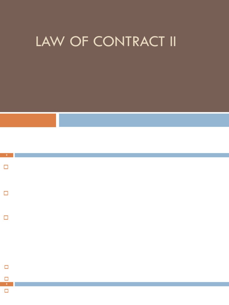 Understanding Vitiating Factors in Contracts | PDF | Misrepresentation ...