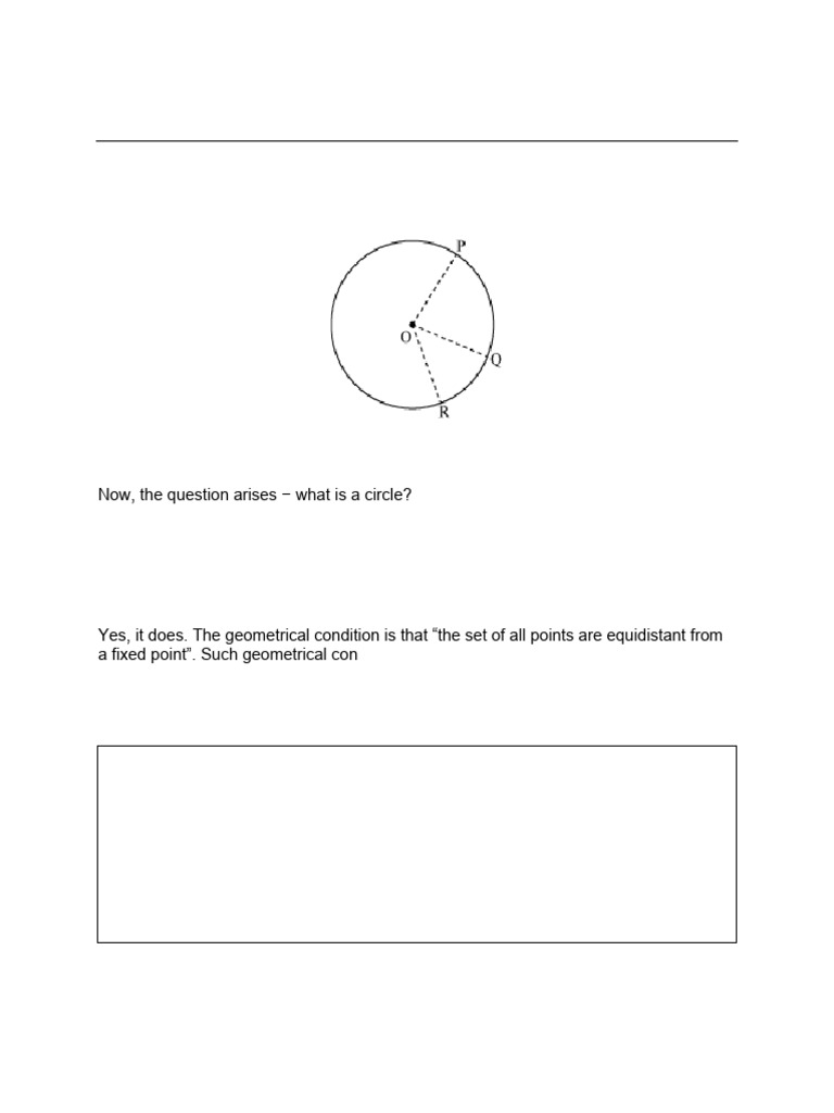 Loci Notes | PDF | Circle | Perpendicular
