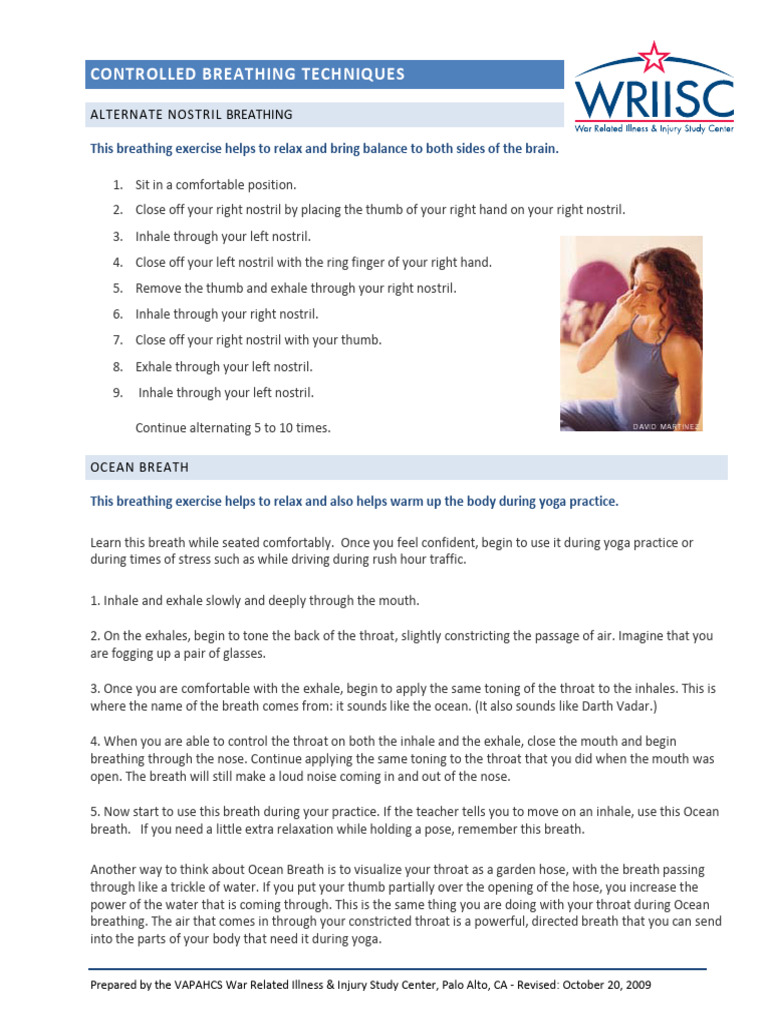breathing-techniques | PDF | Breathing | Exhalation