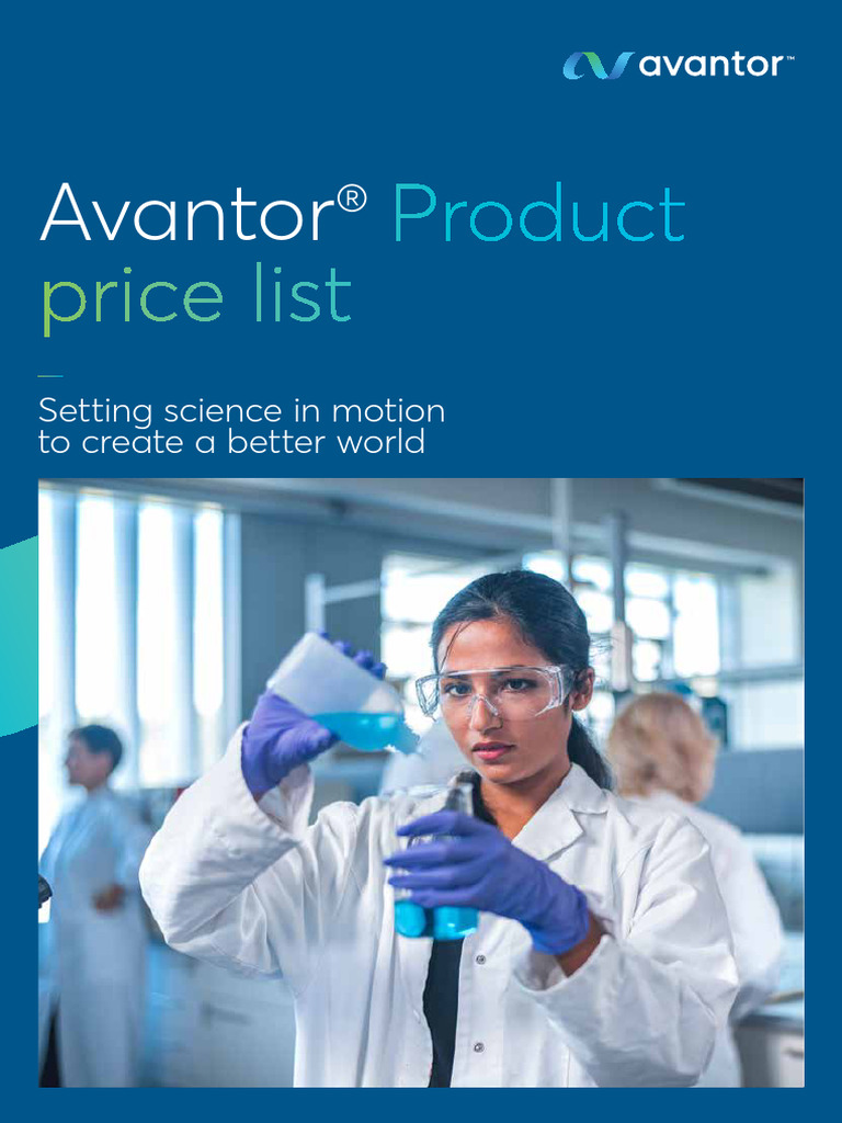 Avantor Chemicals Price List (1) | PDF | High Performance Liquid ...