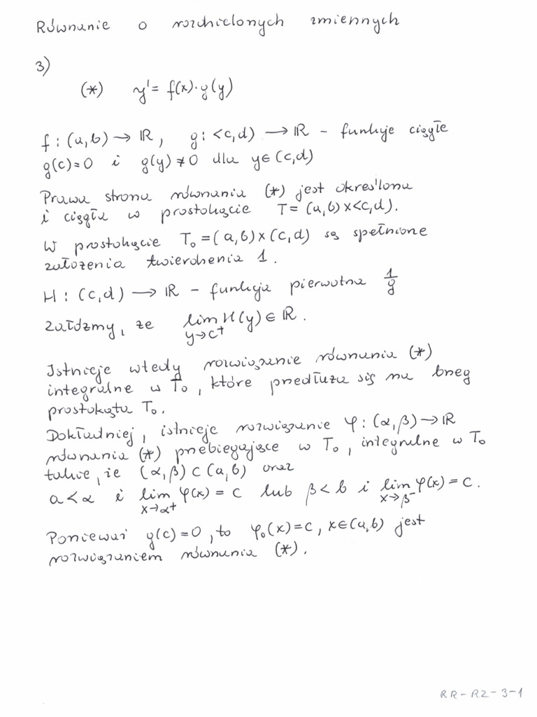 RR - RZ - 3 - Przykład 1 | PDF