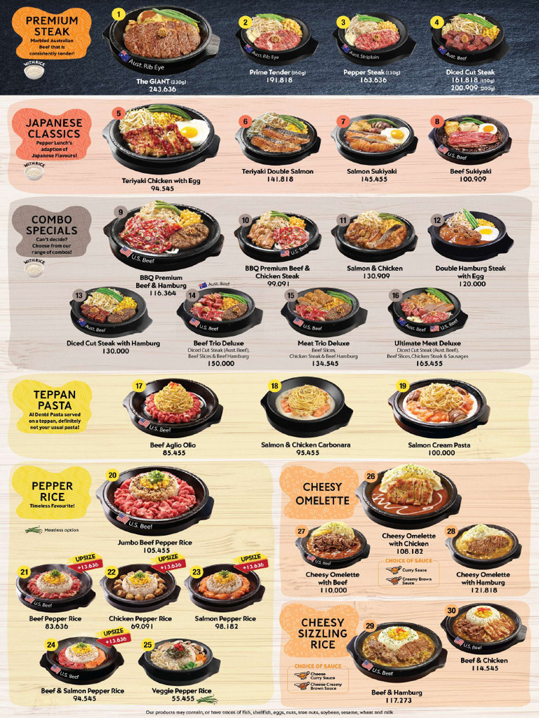 PL Resto Menu A3 PLT3 2024 | PDF