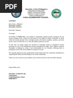 Request Letter To PNP | PDF