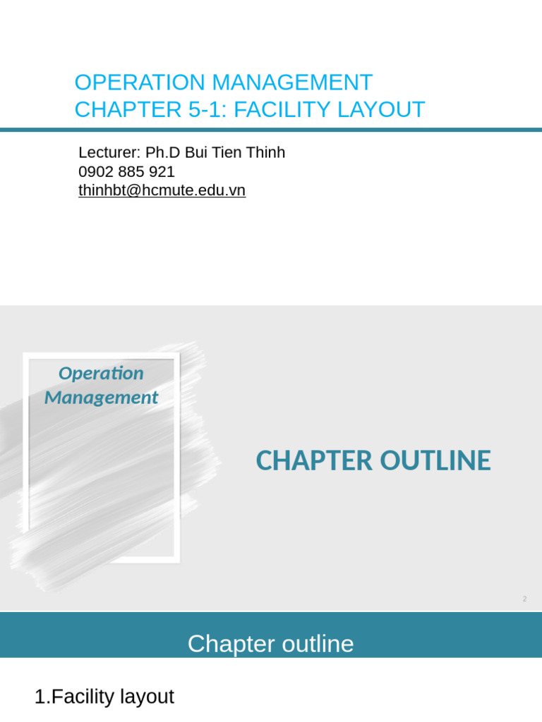 Operation Management - Powerpoint - Chapter 5 | PDF