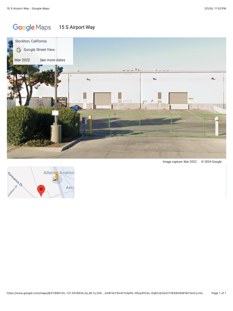 5151 S Airport Way - Google Maps Photo | PDF
