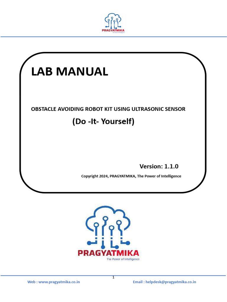 Obstacle Avoiding Robot | PDF | Robot | Robotics