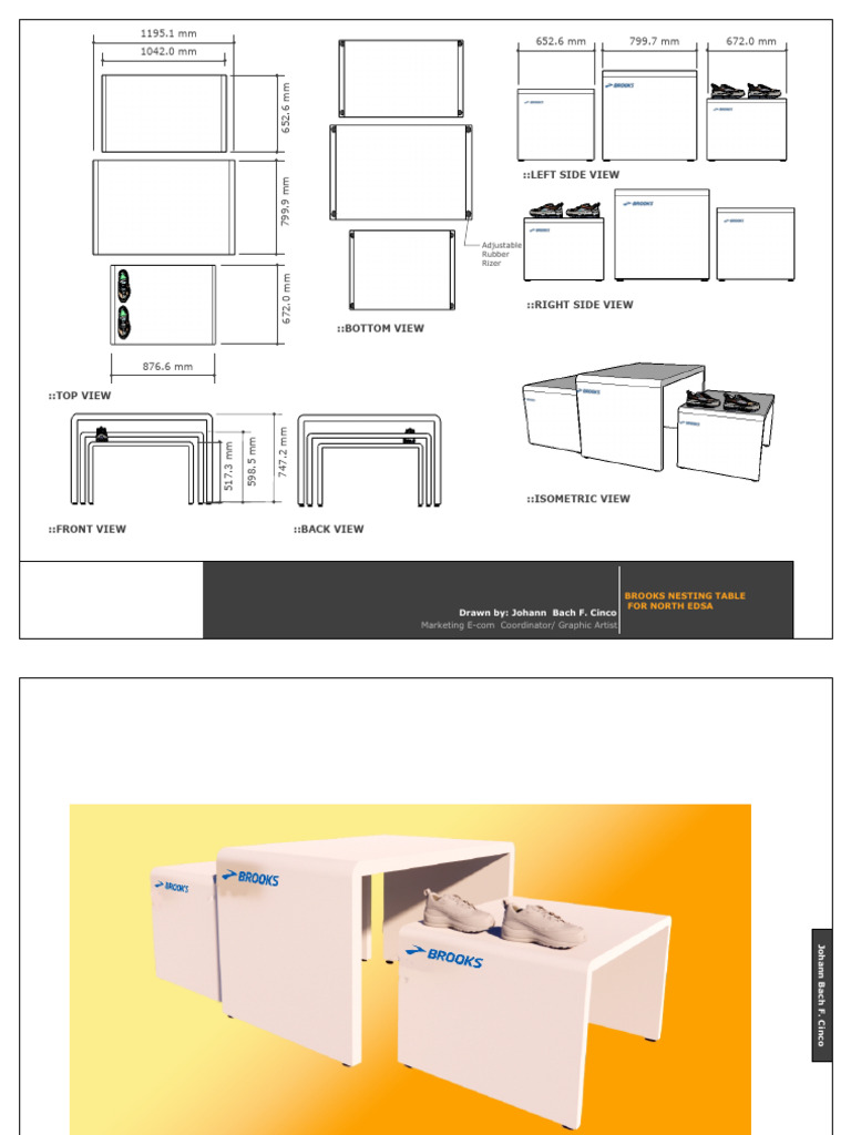 Nesting Table North Edsa by JFC | PDF