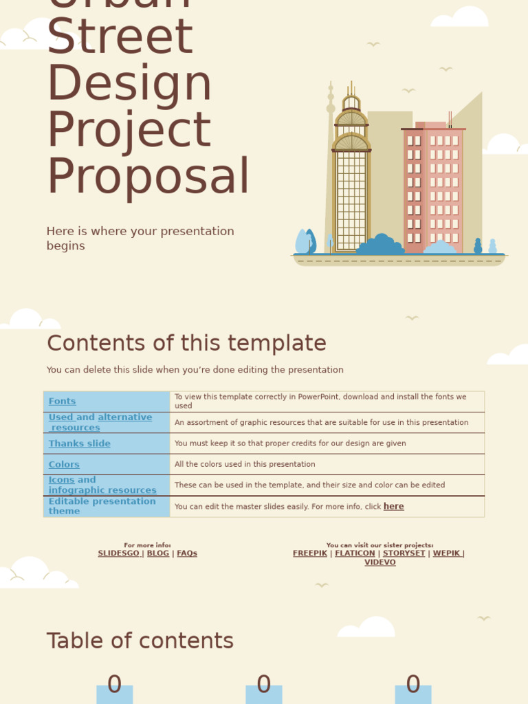 Urban Street Design Project Proposal | PDF | Expense | Customer ...