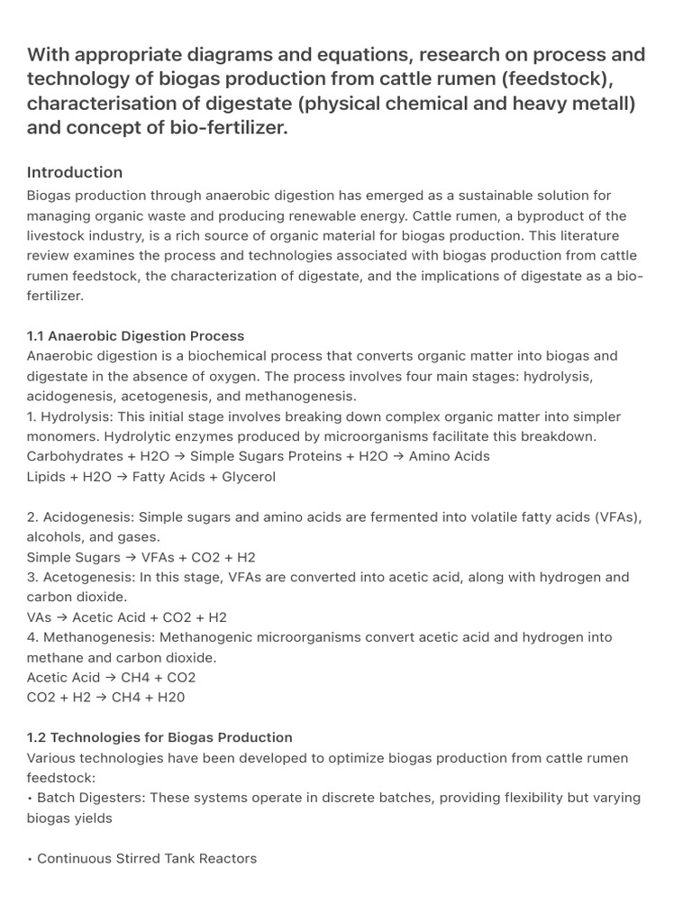 With Appropriate Diagrams and Equations, Research On Process and ...