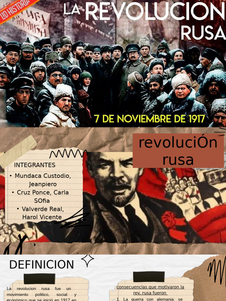 Revolucion Rusa Original | PDF | Vladimir Lenin | Imperio ruso