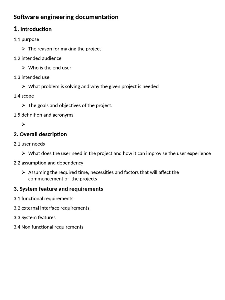 Software Engineering Documentation | PDF | Computers