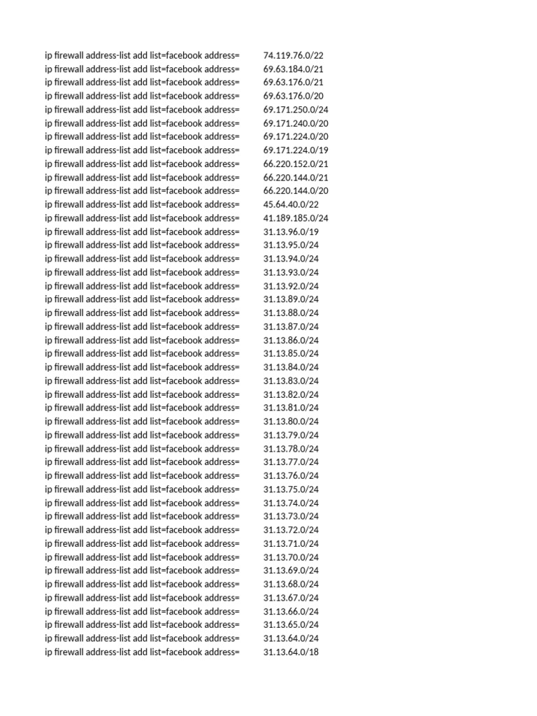 IP Lists | PDF | Security Engineering | Security