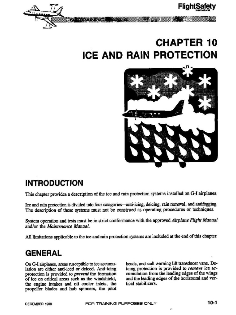 CH10-Ice and Rain Protectionx | PDF