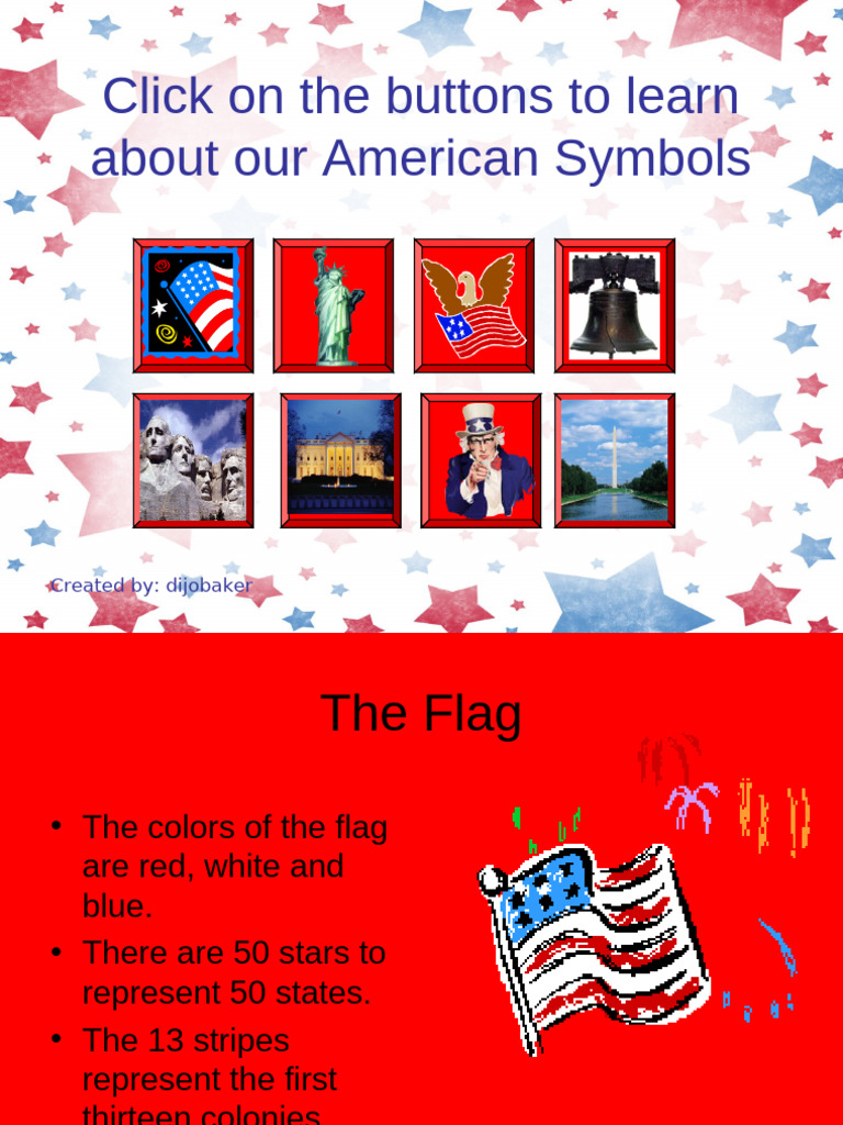 American Symbols Powerpoint | PDF