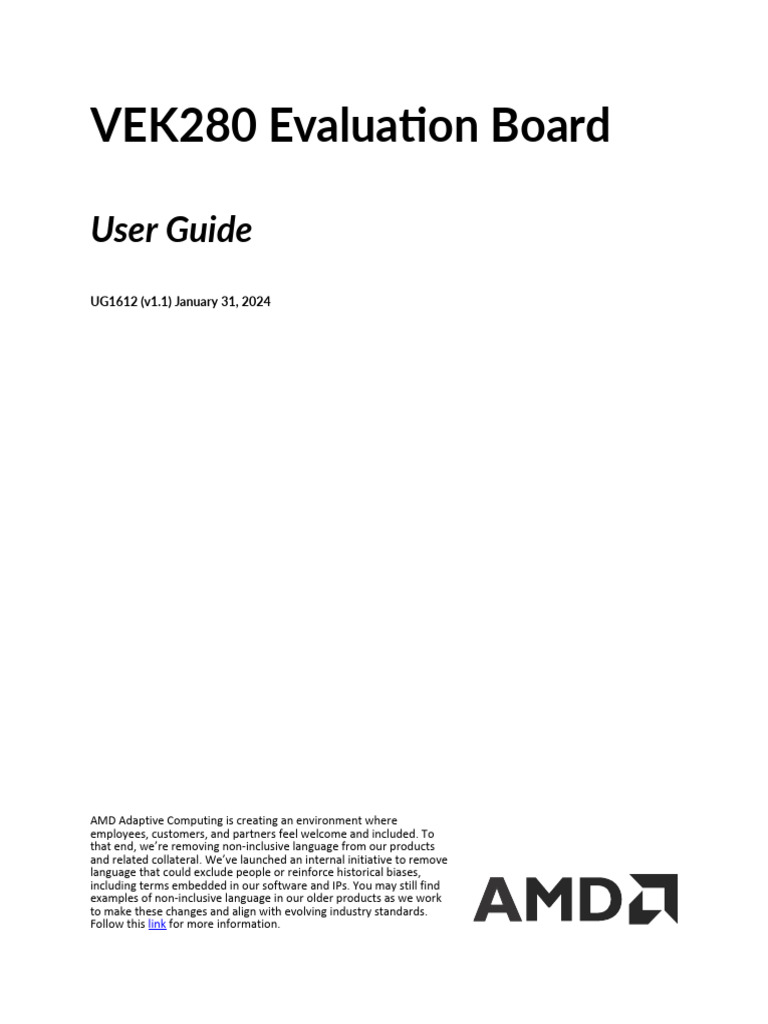 Ug1612 Vek280 Eval BD | PDF | Electrostatic Discharge | Computer Science