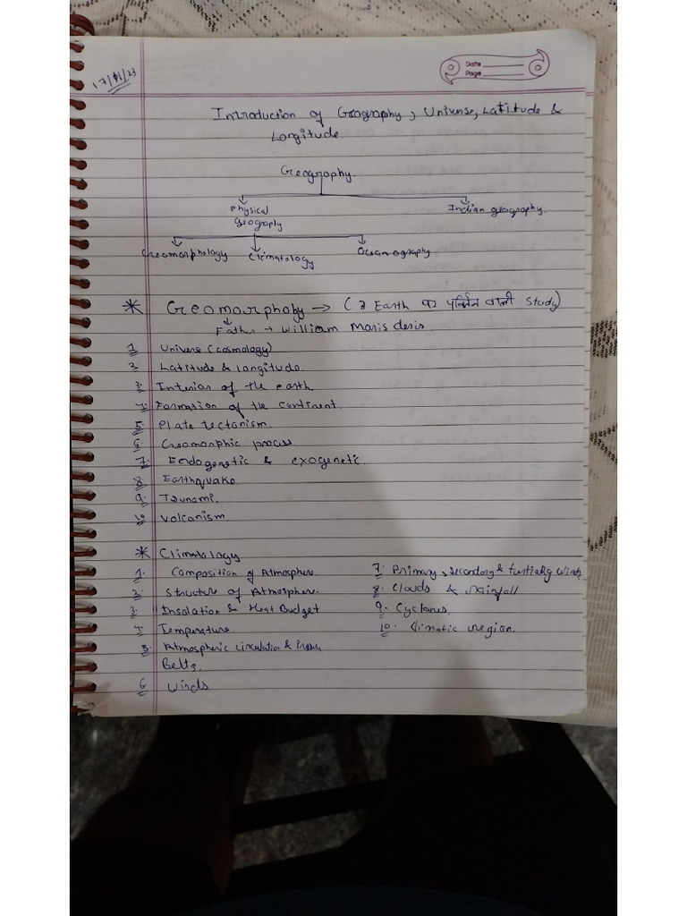Geography Nda Part 1 | PDF
